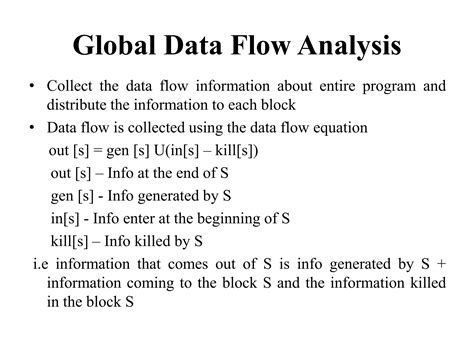 Principal Sources Of Optimization In Compiler Design Pptx