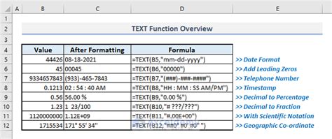 How To Use Text Function In Excel 10 Examples Exceldemy