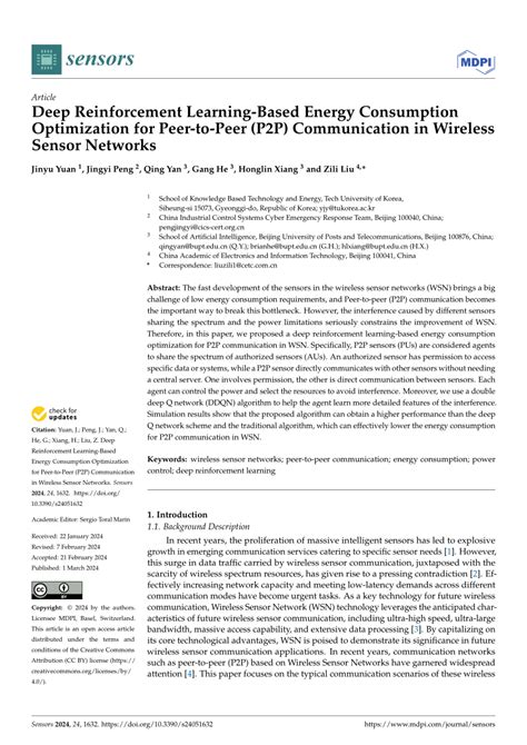 Pdf Deep Reinforcement Learning Based Energy Consumption Optimization
