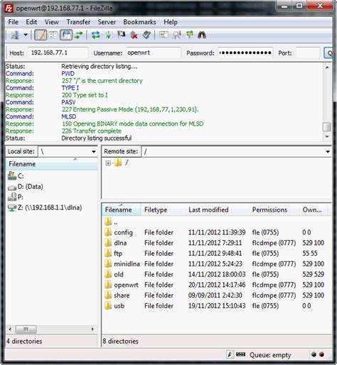 Diantokam Openwrt Proftp Server