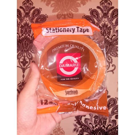 Jual Daimaru Stationery Tape Solasi Daimaru 12mm Shopee Indonesia