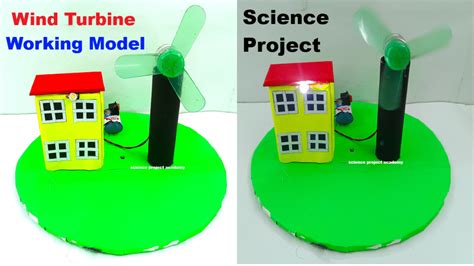 How To Make Wind Turbine Working Model Science Projects Maths Tlm