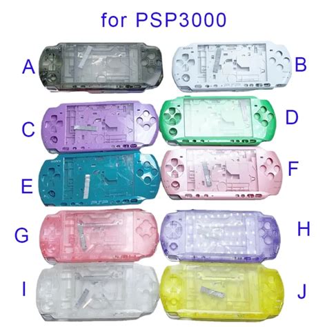 คุณภาพสูงสำหรับ Psp3000 Psp 3000เปลี่ยน Shell Case Full Psp 3000 Shell คุณภาพดีเปลี่ยนปุ่ม Kit