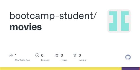 GitHub Bootcamp Student Movies