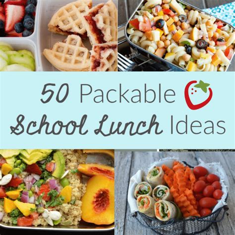 School Lunch Ideas For Kindergarten School Activities
