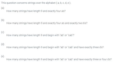 Answered This Question Concerns Strings Over The… Bartleby