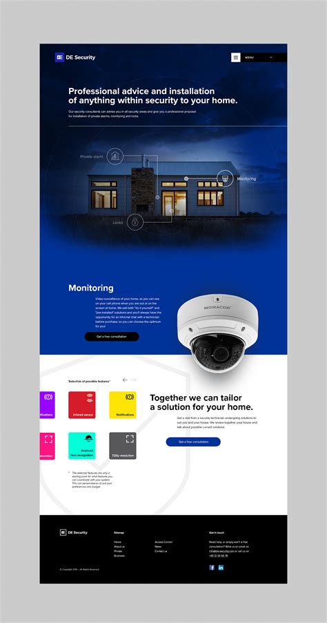 De Security Visual Identity Behance