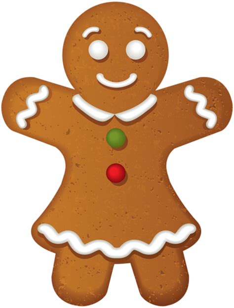 Gingerbread Girl Cookie Png Clip Art Gallery Yopriceville High Quality Free Images And