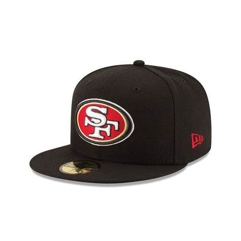 New Era 59fifty San Francisco 49ers Nfl League Basic Game Black Fitted