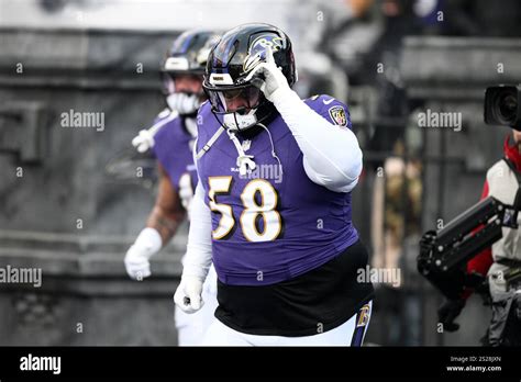 Baltimore Ravens Defensive Tackle Michael Pierce 58 Takes To The