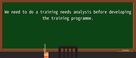 Explicación Detallada De Training Needs Analysis” Significado Uso
