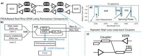 a schematic of a submarine transmission cable system using loop back