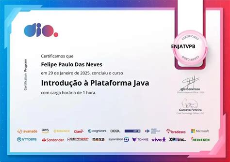 Introdução à Plataforma Java Felipe Neves