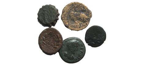 Aanbieding Uitzoeklotje Griekse Munten O2525 5 Greek Coins