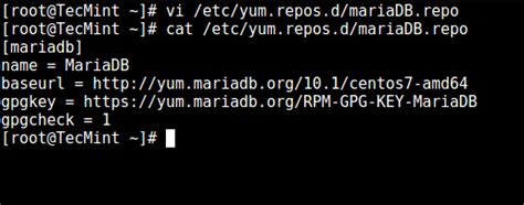 How To Install And Secure MariaDB 10 In CentOS 7