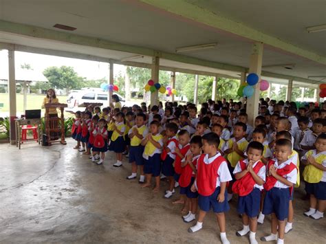 ภาพบรรยากาศกิจกรรมวันภาษาไทย โรงเรียนบ้านแห่ประชานุกูล
