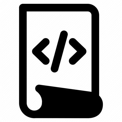 Code Data Coding Program File Icon Download On Iconfinder