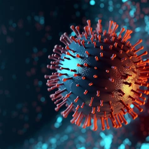 Premium Ai Image Abstract Representation Of A China Virus Generative Ai