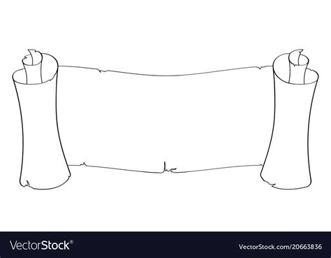 Horizontal Paper Scroll