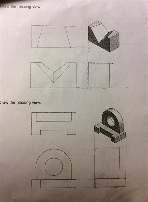 multi view sketch engineering portfolio