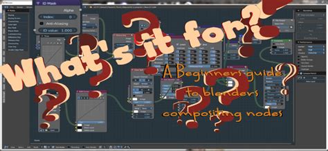 An Introduction To Compositing Nodes BlenderNation