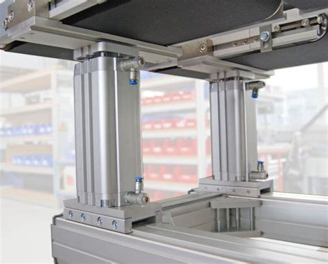 efficient buffer system for machined parts