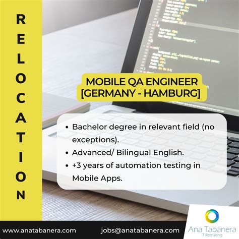 ana tabanera on linkedin relocation qamobile qaautomation qaengineers empleosit jobsit