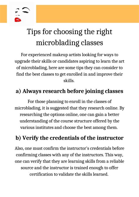 Ppt A Detailed Guide To Find The Best Eyebrow Microblading Classes
