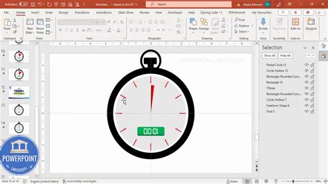 Animated Timer Powerpoint Slide Create An Animated Timer Powerpoint