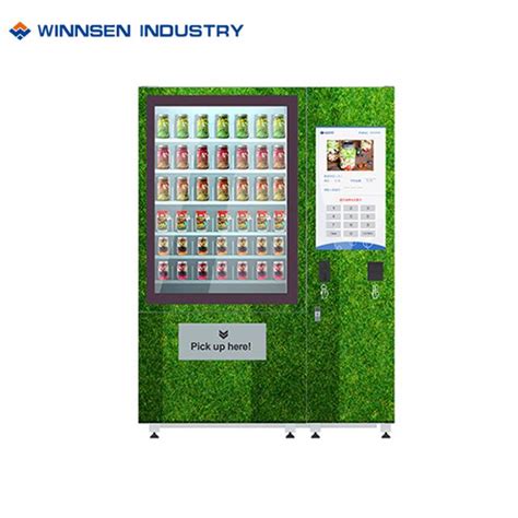 University School Intelligent Corn Salad Vending Machine Automated