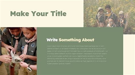 Scout Camp PowerPoint Slides