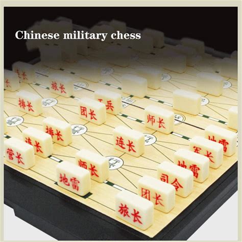Mwnago Chinese Army Chessmilitary Chess Chinese Table Game Chess