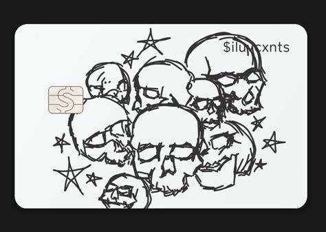 Cash Card Design Ideas Cute Cashapp Card Designs Cashapp Card Ideas Skull Art Drawing Card