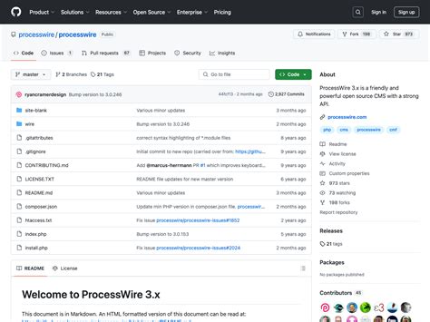 Processwire Eurostack Directory Project