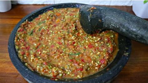 Ini Tips Bikin Sambal Terasi Mentah Super Enak Dan Segar Yang Bikin