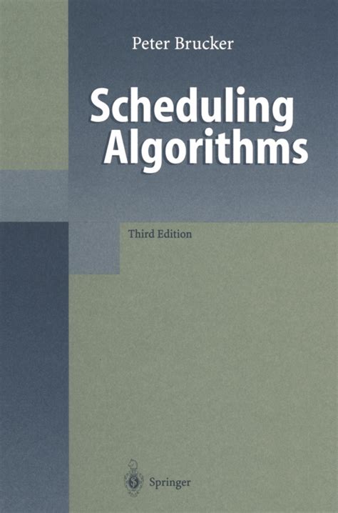 Scheduling Algorithms 3rd Edition Premiumjs Store