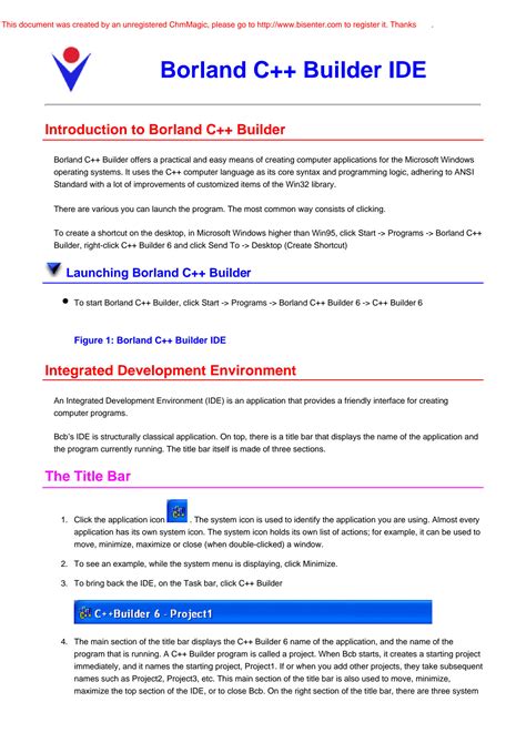 Solution Borland C Builder 6 Tutorial Programming Studypool