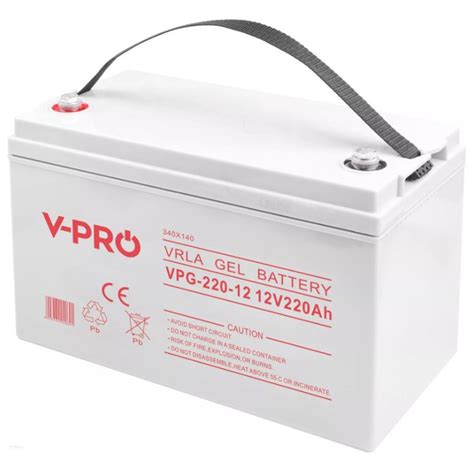 Аккумулятор VOLT GEL VPRO SOLAR 220Ah 12V (6AKUGEL220) акб для дома ...