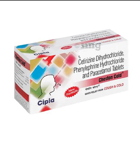 Cetirizine Dihydrochloride Phenylephrine Hydrochloride Paracetamol