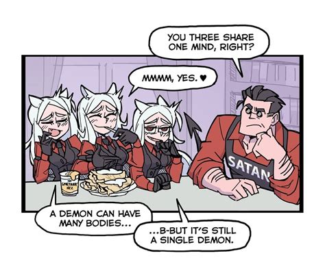 Cerberus And Helltaker Helltaker Drawn By Vanripper Danbooru