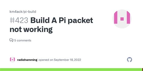 build a pi packet not working · issue 423 · km4ack pi build · github