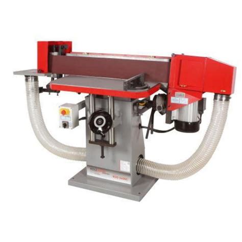 1 2 Holzmann Kos2600c 400v Belt Sanding Machine With Oscillation ლენტური სახეხი მანქანა რხევებით