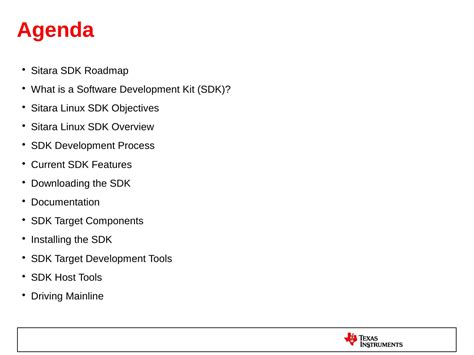 Introduction To The Linux Sdk Ti Training Texas Instruments