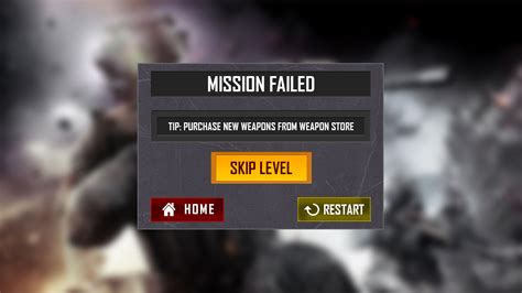 FPS Shooting Game UI Design On Behance