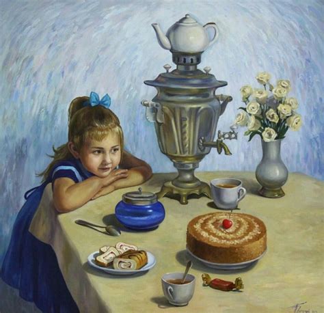 Прекрасная живопись со всех широт — ЗАСТОЛЬЕ ЧАЕПИТИЕ ПИКНИК в живописи Ok Ru Краска