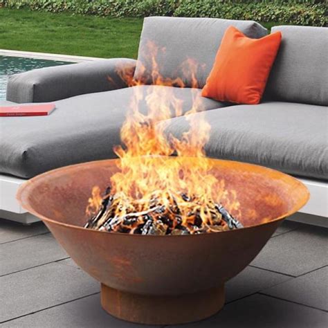 Dakota 84cm Rust Fire Pit