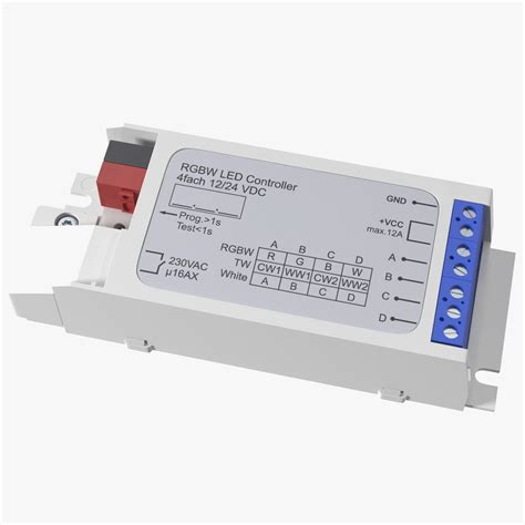 Rgbw Led Stripes Controller 3d Model 21 3ds Blend C4d Fbx Max