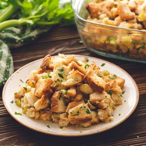 Old Fashioned Bread Stuffing Recipe Just Like Grandmas