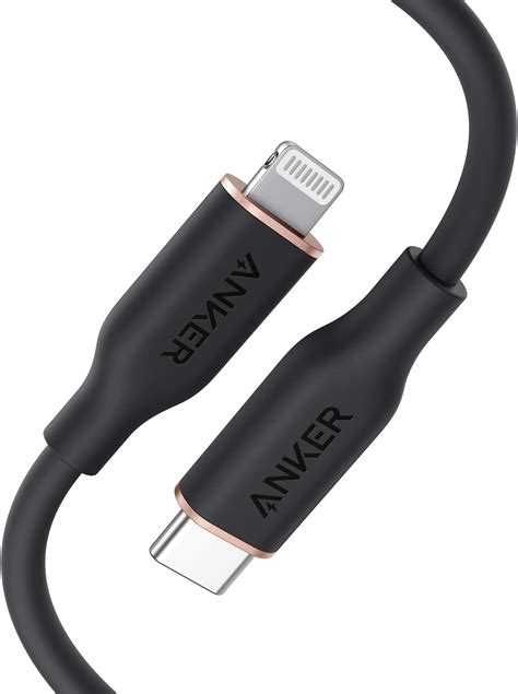 Anker Iphone Fast Charging Cable 6ft Nylon Usb C To