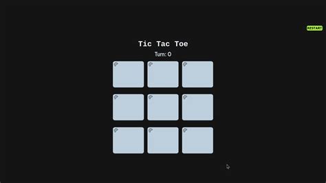 Ritik Mahapatra On Linkedin Built A Tic Tac Toe Using React